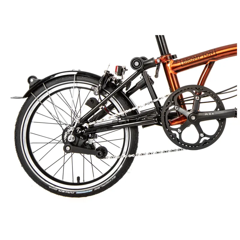 Brompton M6R Black Edition Flame Lacquer Limited Edition with Upgrades