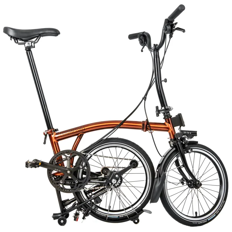 Brompton M6R Black Edition Flame Lacquer Limited Edition with Upgrades