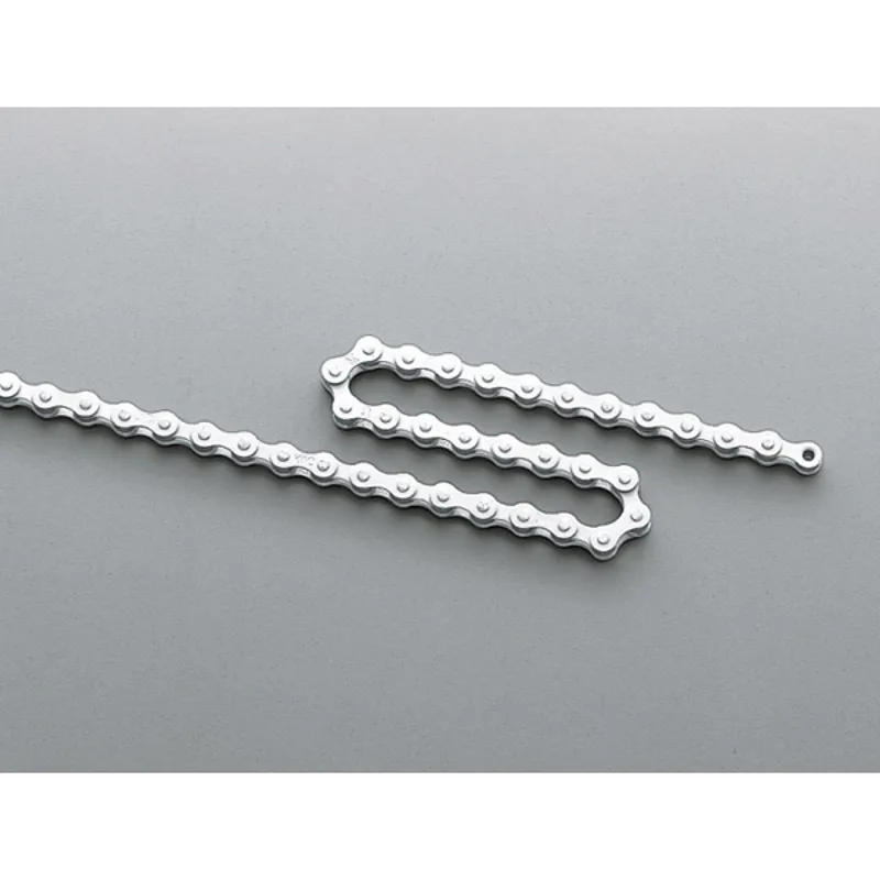 Single Speed Shimano NX10 Chain 1/2 x 1/8 Silver