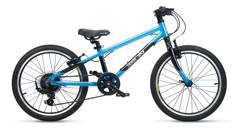 Frog 55 Hybrid Lightweight Kids Bike for Age 6-7 Black
