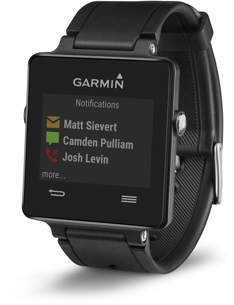 Garmin Vivoactive Smart Watch HRM Bundle Black