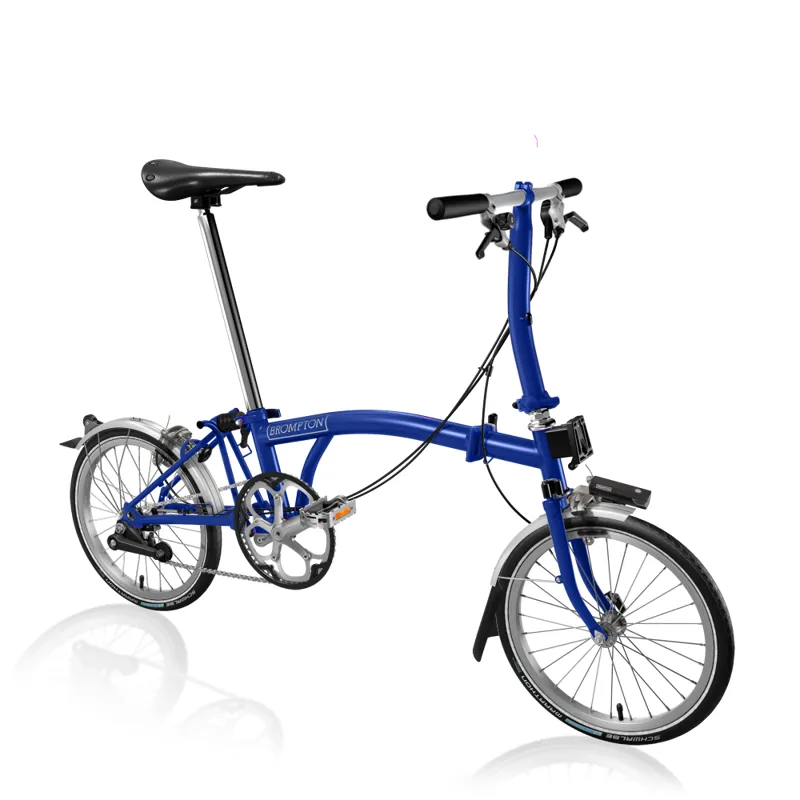 Brompton C-Line Low Bar 2 Speed S2L in Piccadilly Blue