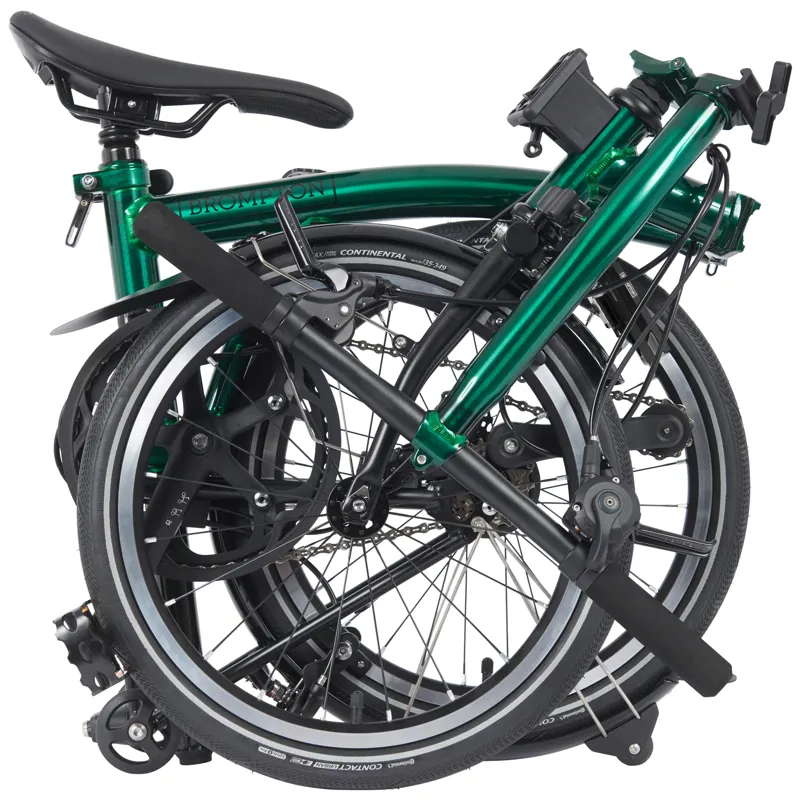 Brompton P-Line Urban Low Bar S4L Emerald Green Lacquer