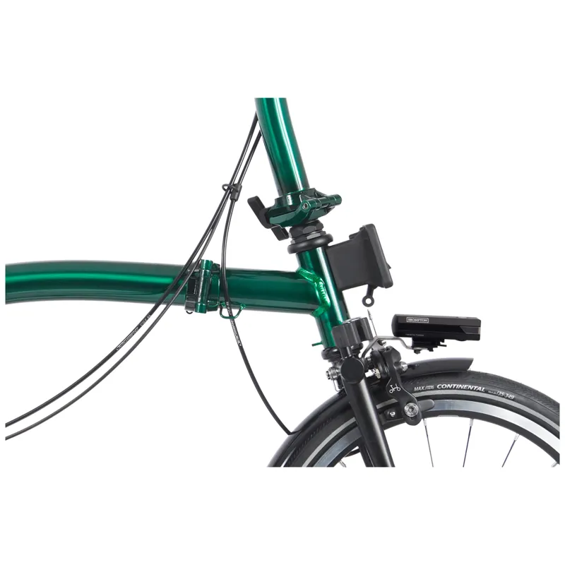 Brompton P-Line Urban Low Bar S4L Emerald Green Lacquer