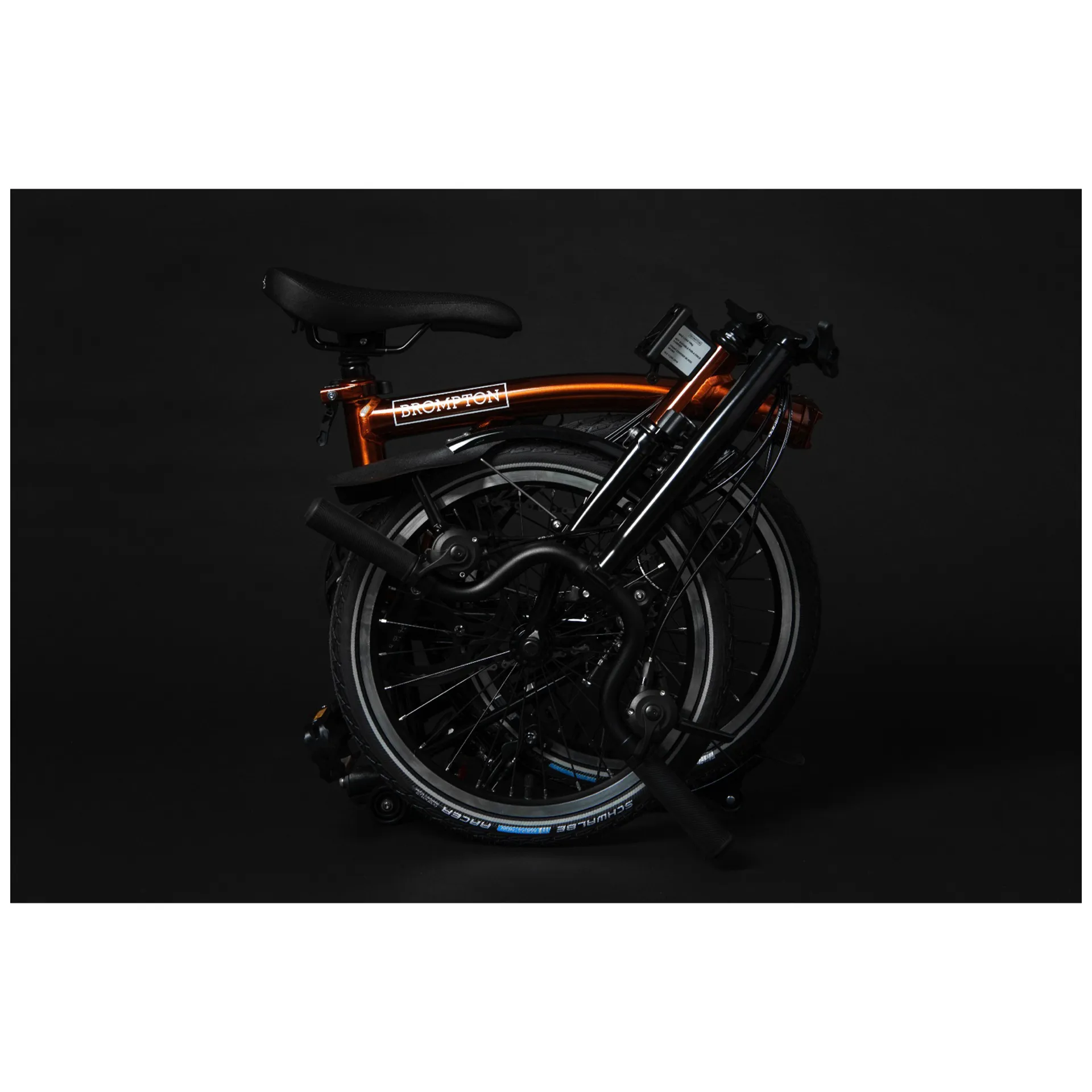 Brompton Pentaclip Saddle Mount in Black