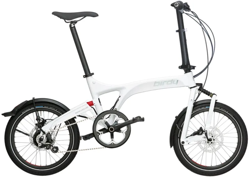 Riese und Muller Birdy Rohloff Full Suspension Folding Bike White